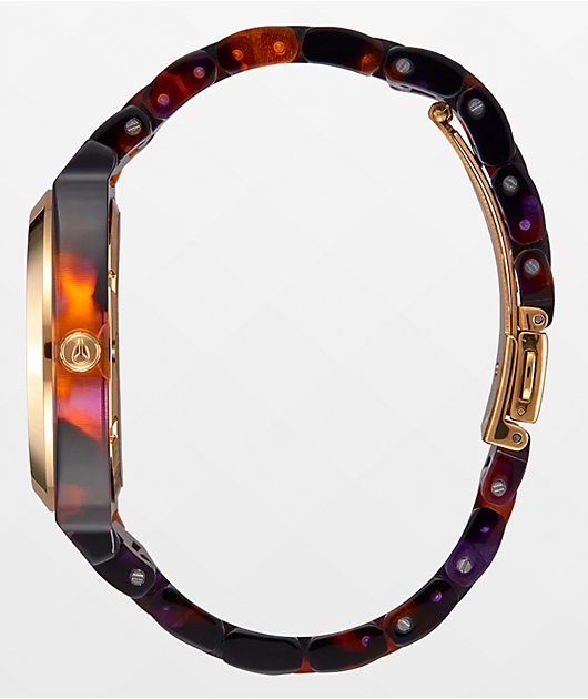 Nixon x The Rolling Stones Time Teller Acetate Watch | Zumiez