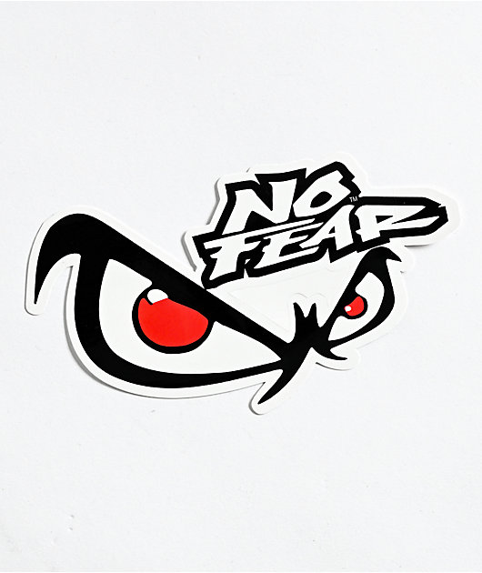 No Fear Logo Face 8 Eyes Face Badboy No Fear Stickers/Decals