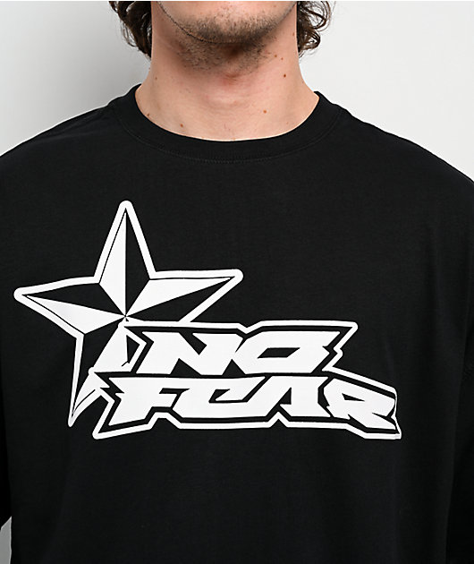 No Fear Star Black T-Shirt | Zumiez