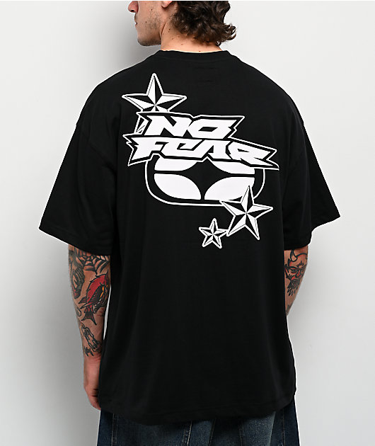No Fear Star Black T-Shirt | Zumiez
