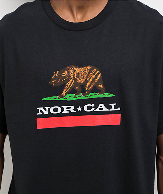Nor Cal Republic Black T-Shirt | Zumiez