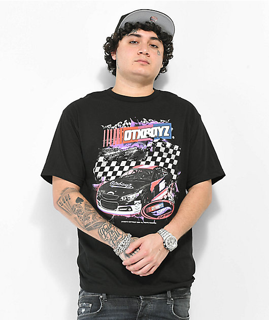 OTX BOYZ Race Boys Black T-Shirt | Zumiez