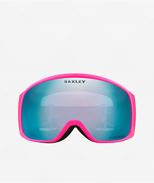 Oakley Flight Tracker M White Bolt & Prizm Snow Sapphire Iridium ...