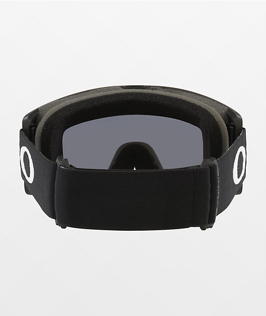 Oakley Target Line L Dark Grey & Matte Black Snowboard Goggles | Zumiez