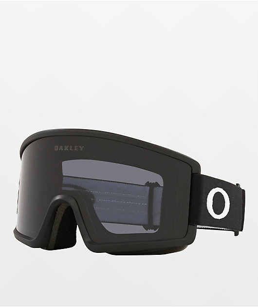 Oakley Target Line L Dark Grey & Matte Black Snowboard Goggles | Zumiez