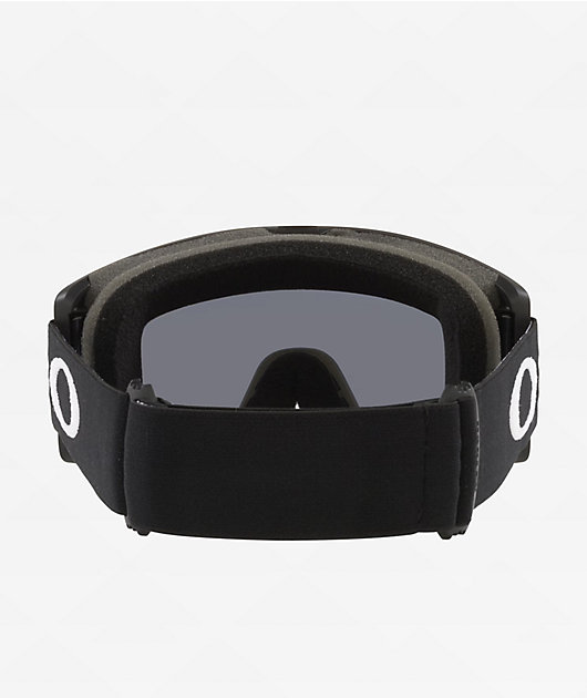 Oakley Target Line L Matte Black & Dark Grey Snowboard Goggles 2025 ...