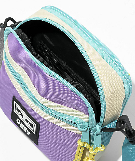 Obey Conditions Purple Crossbody Bag | Zumiez