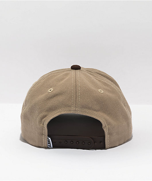 Obey Marshall Cream 6-Panel Snapback Hat | Zumiez