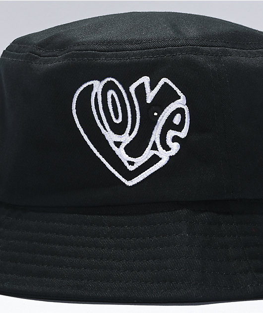 Obey Protest Black Bucket Hat | Zumiez