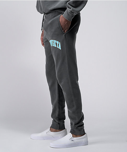 Odd Future Collegiate Grey Jogger Sweatpants | Zumiez