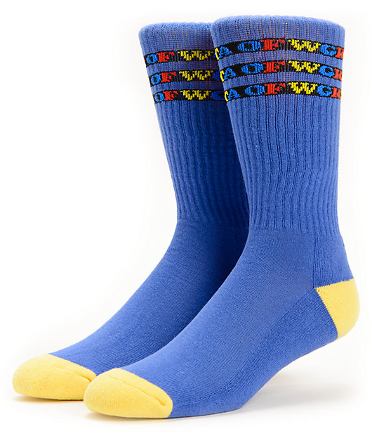 Odd Future Cloud Socks Blue