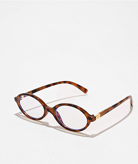 Office Siren Tortoiseshell Blue Light Glasses | Zumiez