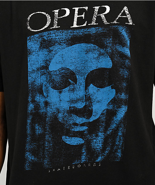 Opera Mask Vintage Black T-Shirt | Zumiez