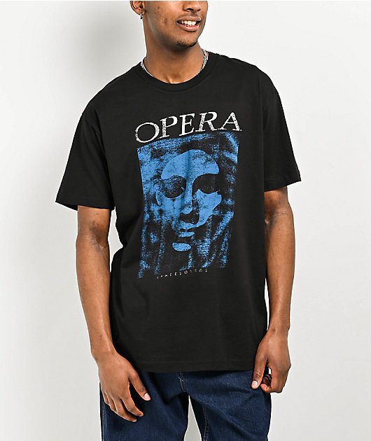 Opera Mask Vintage Black T-Shirt | Zumiez