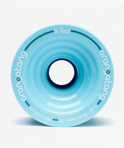 Orangatang In Heat 75mm 77a Blue Longboard Wheels | Zumiez