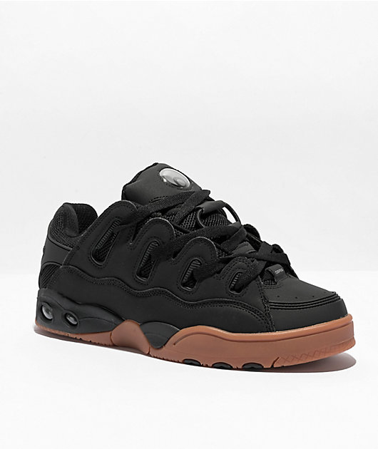 Osiris D3 OG Black & Gum Skate Shoes | Zumiez