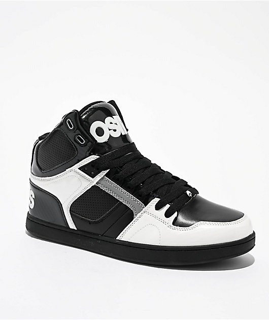 Osiris NYC 83 Black & White Skate Shoes | Zumiez