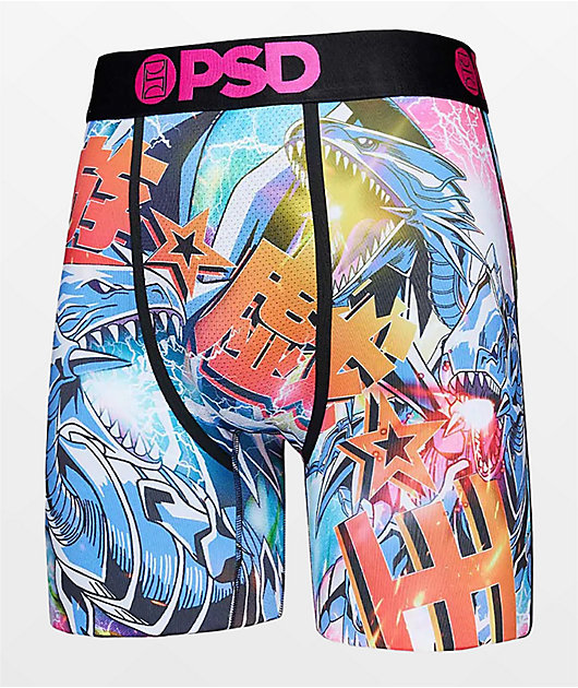 PSD Blue Eyes Dragon Boxer Briefs | Zumiez