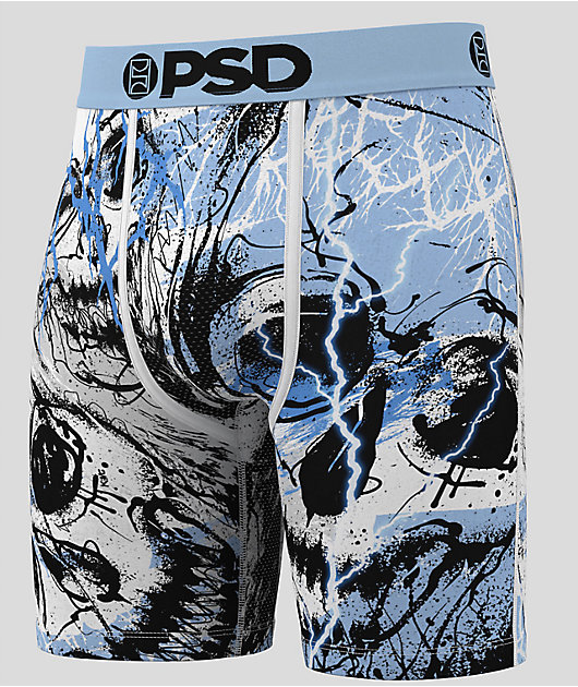 PSD Brutalist Blue Boxer Briefs | Zumiez