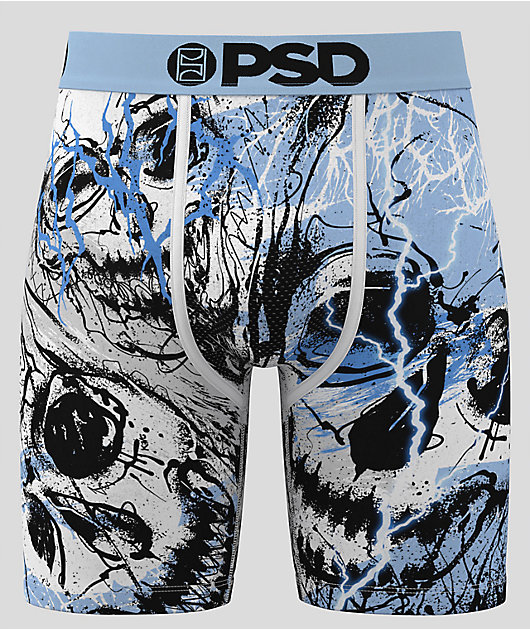 PSD Brutalist Blue Boxer Briefs | Zumiez