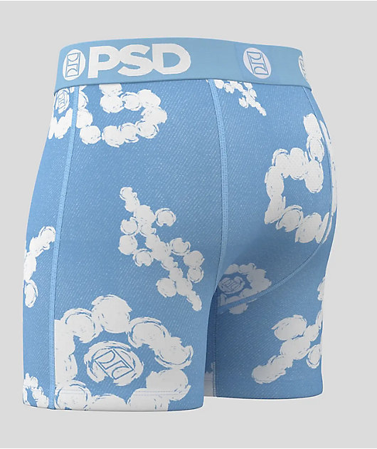 PSD Cloud Drops Blue Boxer Briefs | Zumiez