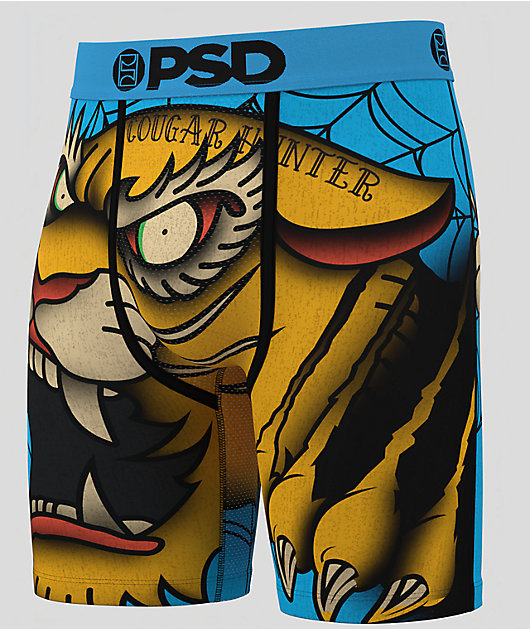 PSD Cougar Hunter Blue Boxer Briefs | Zumiez
