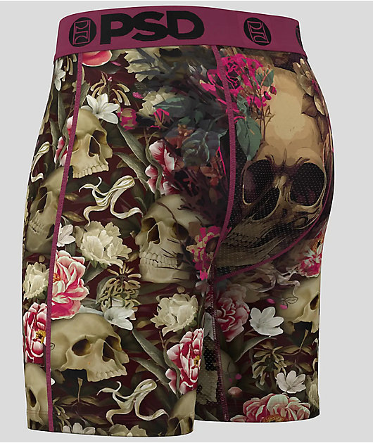 PSD Fallen Roses Boxer Brief | Zumiez