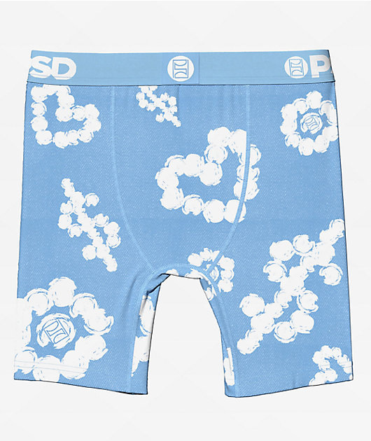 PSD Kids Cloud Drops Blue Boxer Briefs | Zumiez