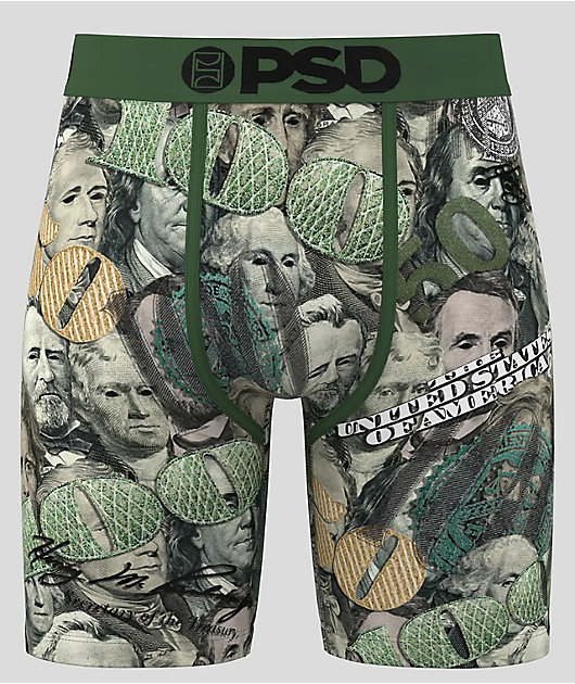 PSD Money Gang Boxer Briefs | Zumiez