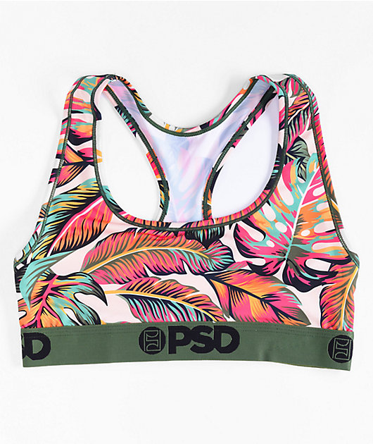 PSD Palm Spring Pop Sports Bra | Zumiez