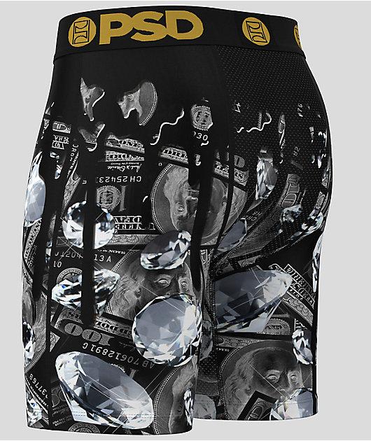 PSD Warface Black Diamond Boxer Briefs | Zumiez