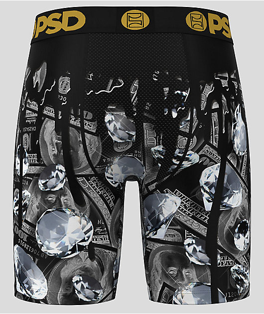 PSD Warface Black Diamond Boxer Briefs | Zumiez