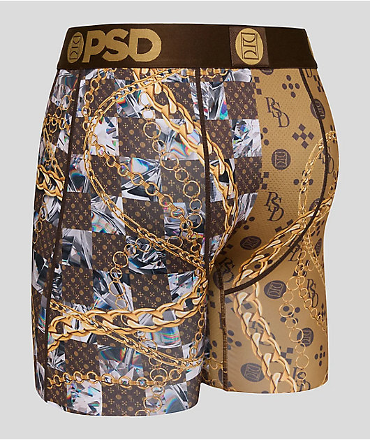 PSD Warface Deluxe Brown Boxer Briefs | Zumiez