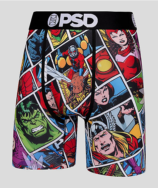 PSD X Marvel Comics Boxer Briefs | Zumiez