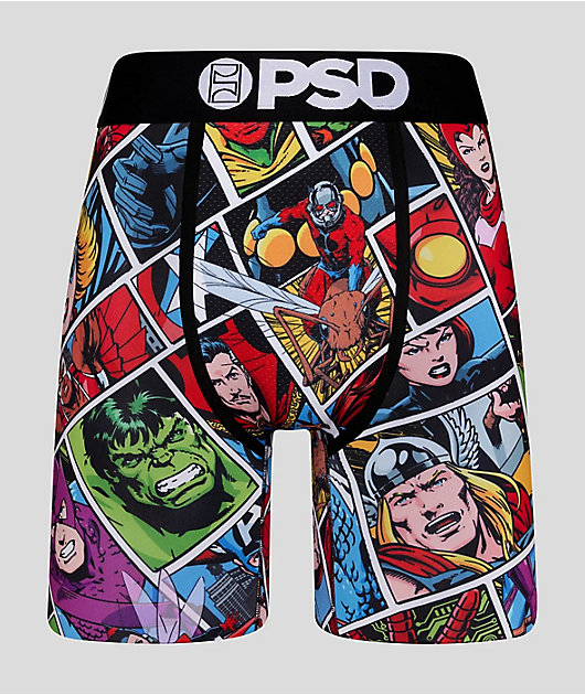 PSD X Marvel Comics Boxer Briefs | Zumiez