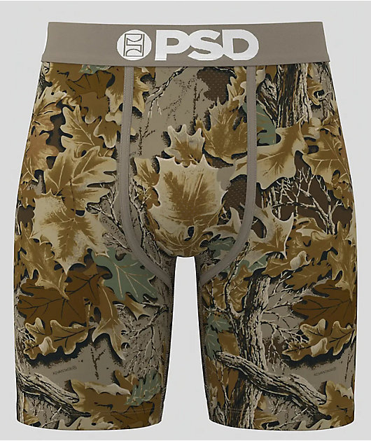 PSD Xtra Grey Camo Boxer Briefs | Zumiez