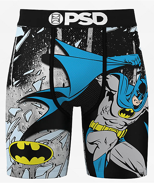 PSD x Batman Shatter Boxer Briefs | Zumiez