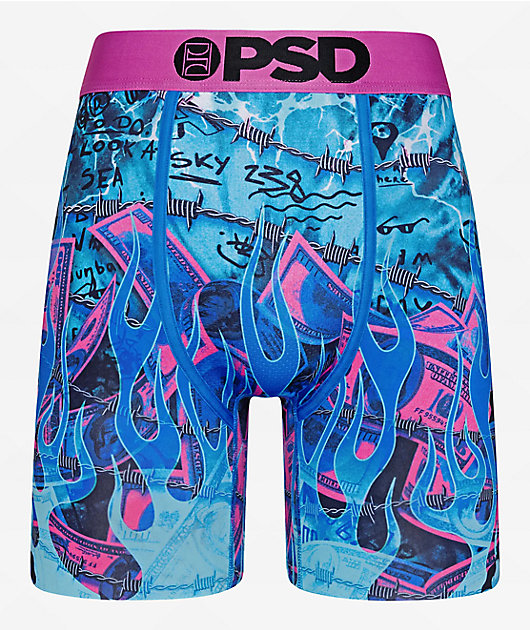 PSD x Dangerboy Cotton Candy Fire Boxer Briefs | Zumiez
