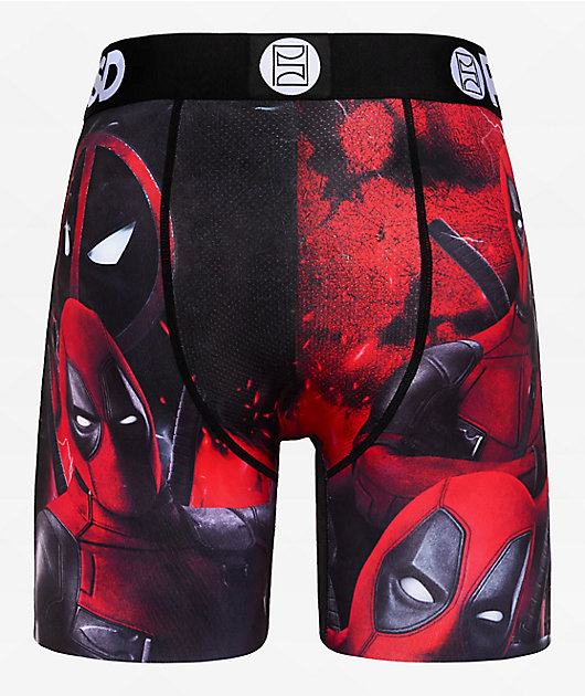 PSD x Deadpool Red Boxer Briefs | Zumiez