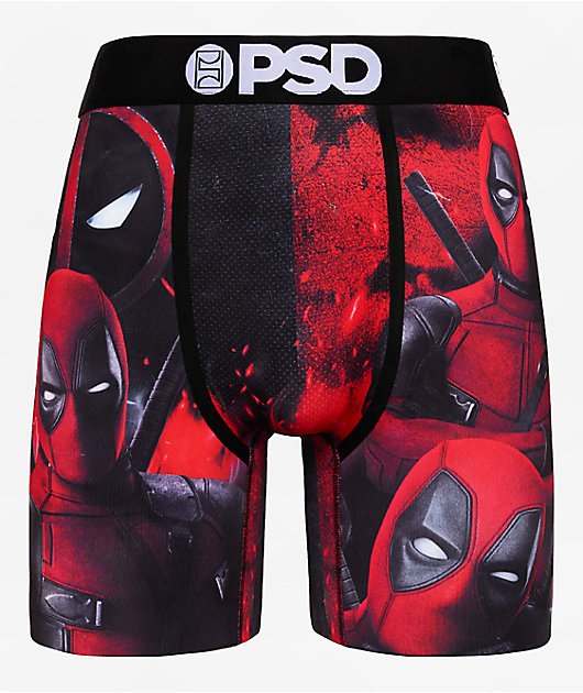 PSD x Deadpool Red Boxer Briefs | Zumiez