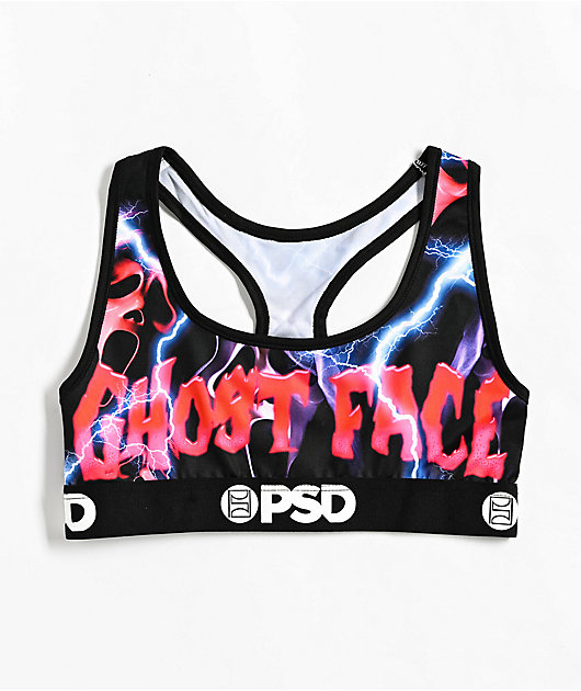 PSD x Ghost Face Hype Sports Bra | Zumiez