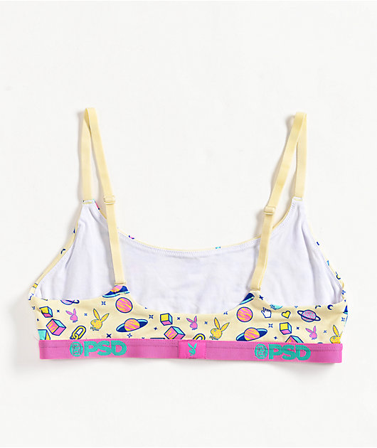 PSD x Playboy Iconz Modal Yellow Bralette | Zumiez