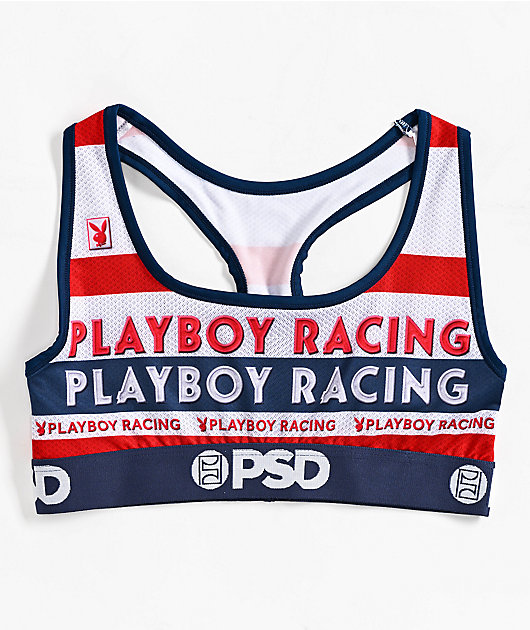 PSD x Playboy Racing Sports Bra | Zumiez