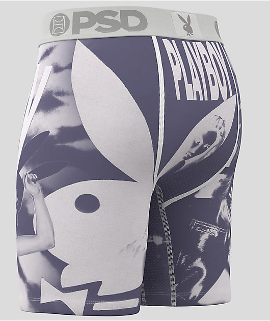 PSD x Playboy Revolution Grey Boxer Briefs | Zumiez