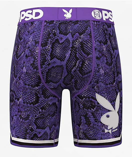 PSD x Playboy Skins Purple Boxer Briefs | Zumiez