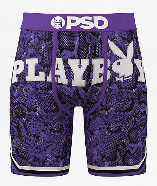 PSD x Playboy Skins Purple Boxer Briefs | Zumiez