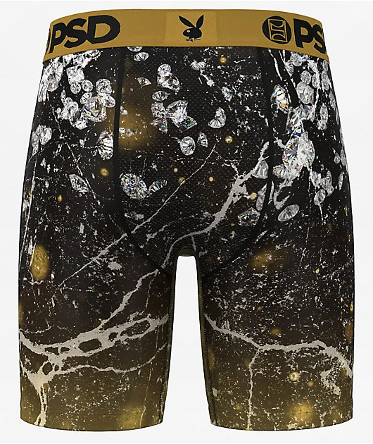 PSD x Playboy Solid Gold Boxer Briefs | Zumiez