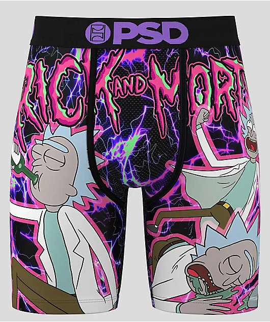 PSD x Rick and Morty Galactic Boxer Briefs | Zumiez
