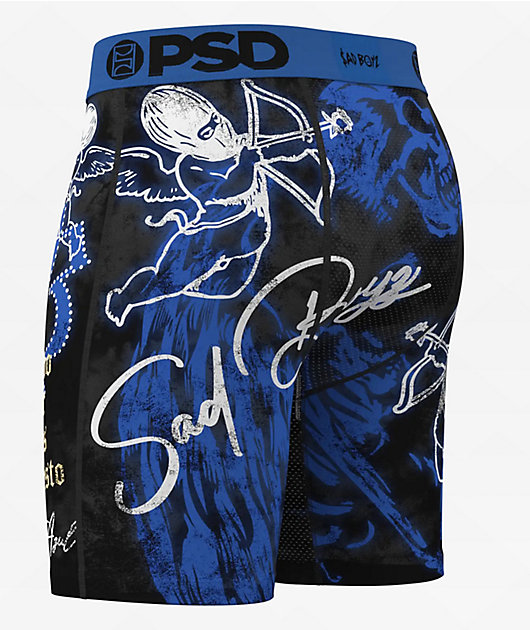 PSD x SADBOYZ by Junior H Azul Angel Boxer Briefs | Zumiez