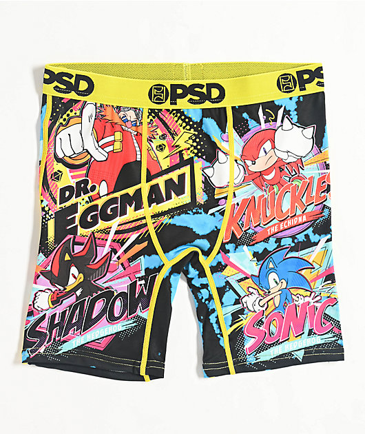 PSD x Sonic The Hedgehog Kids Speed Boxer Briefs | Zumiez